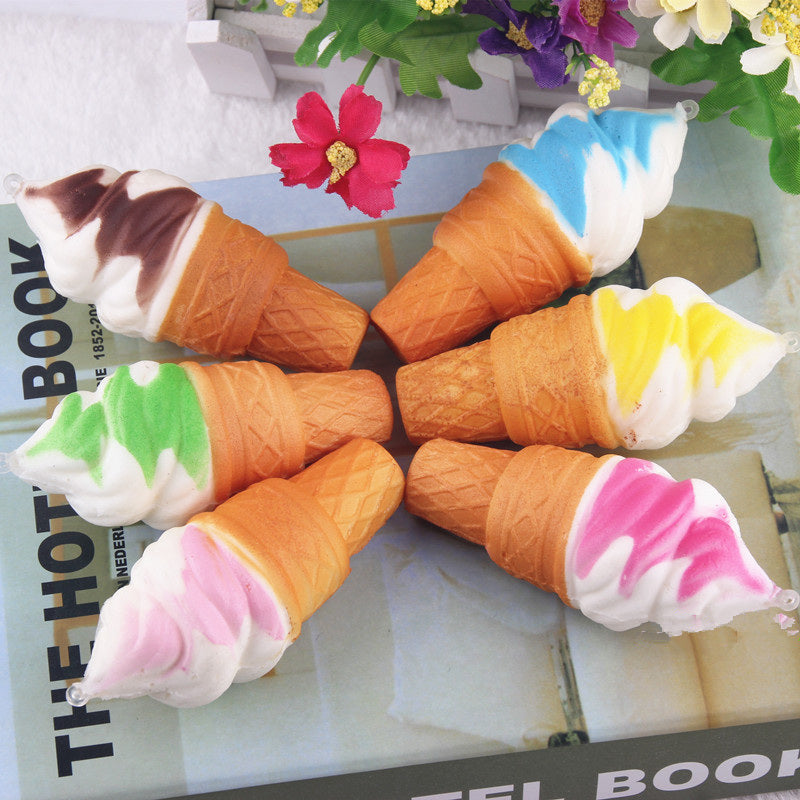 Cute Kawaii Jumbo Ice Cream Cone Squishy – YAMA